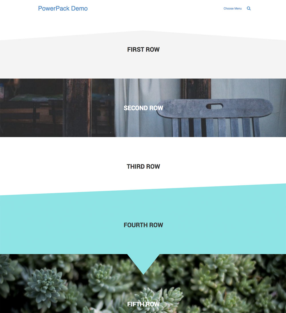 Using Row Separator in Beaver Builder with PowerPack - Beaver Addons