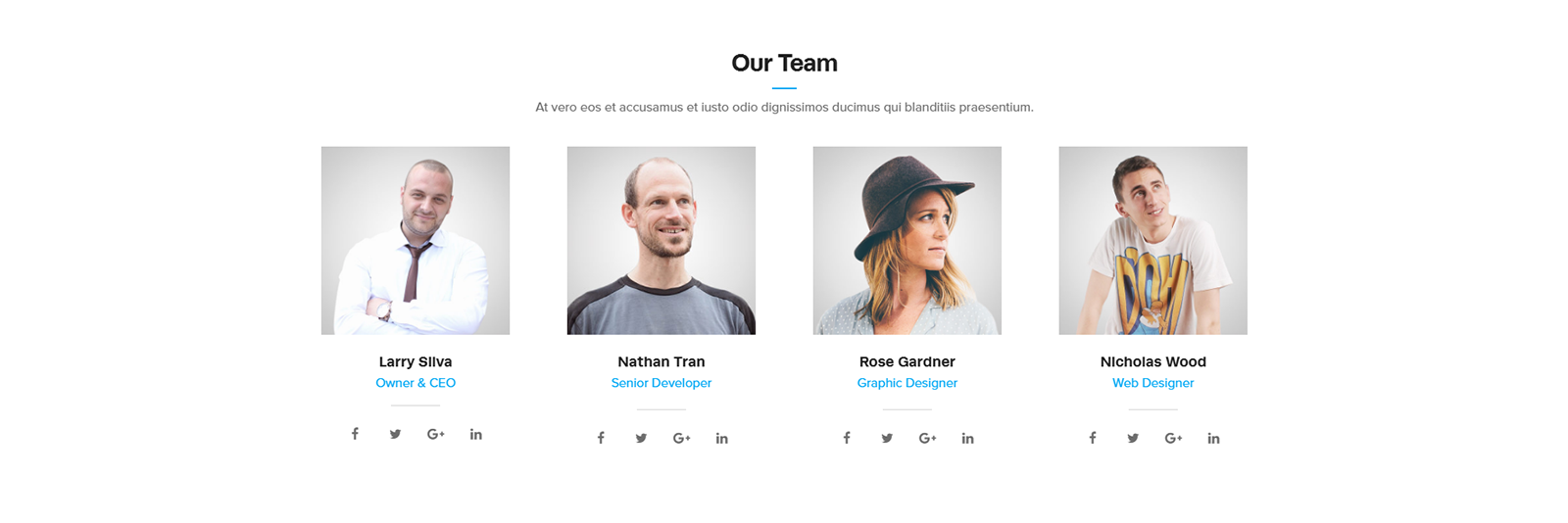 Team - PowerPack Beaver Builder Addon