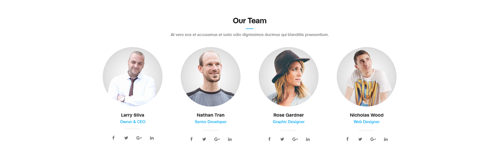 Team - PowerPack Beaver Builder Addon