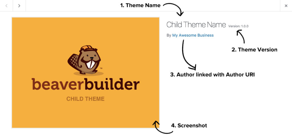 Beaver Builder Child Theme Generator