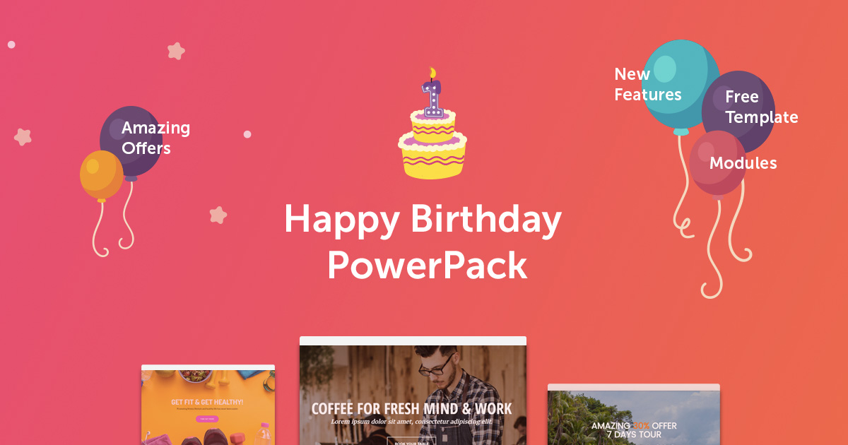 First Year of Success - PowerPack Beaver Builder Addon