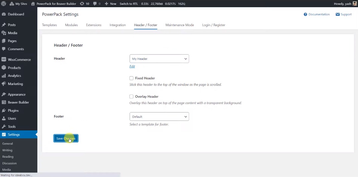 How to Create a Custom Header with Beaver Builder Lite - PowerPack Beaver Builder Addon